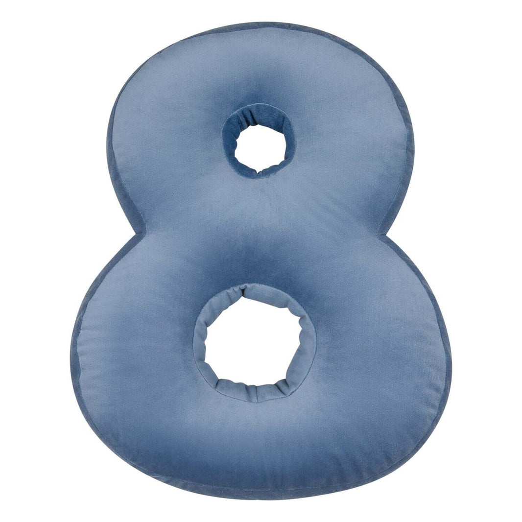 Velvet Number Cushions | Unique birthday decoration idea